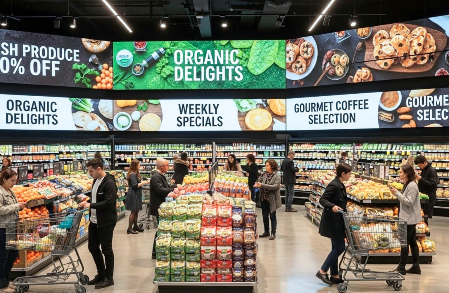 Doing More Than DOOH: In-Store Retail Media Explained
